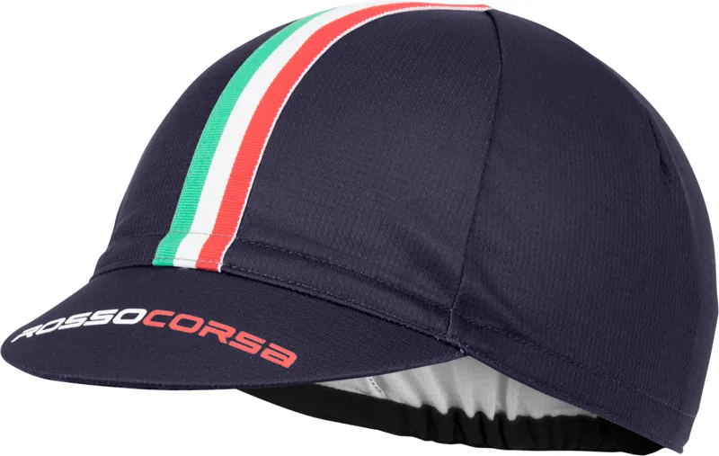 Rosso Corsa Cycling Cap Steel Blue uni