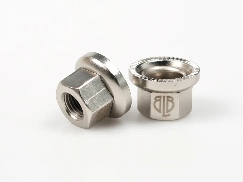 BLB Track Nuts Rear M10 - Silver